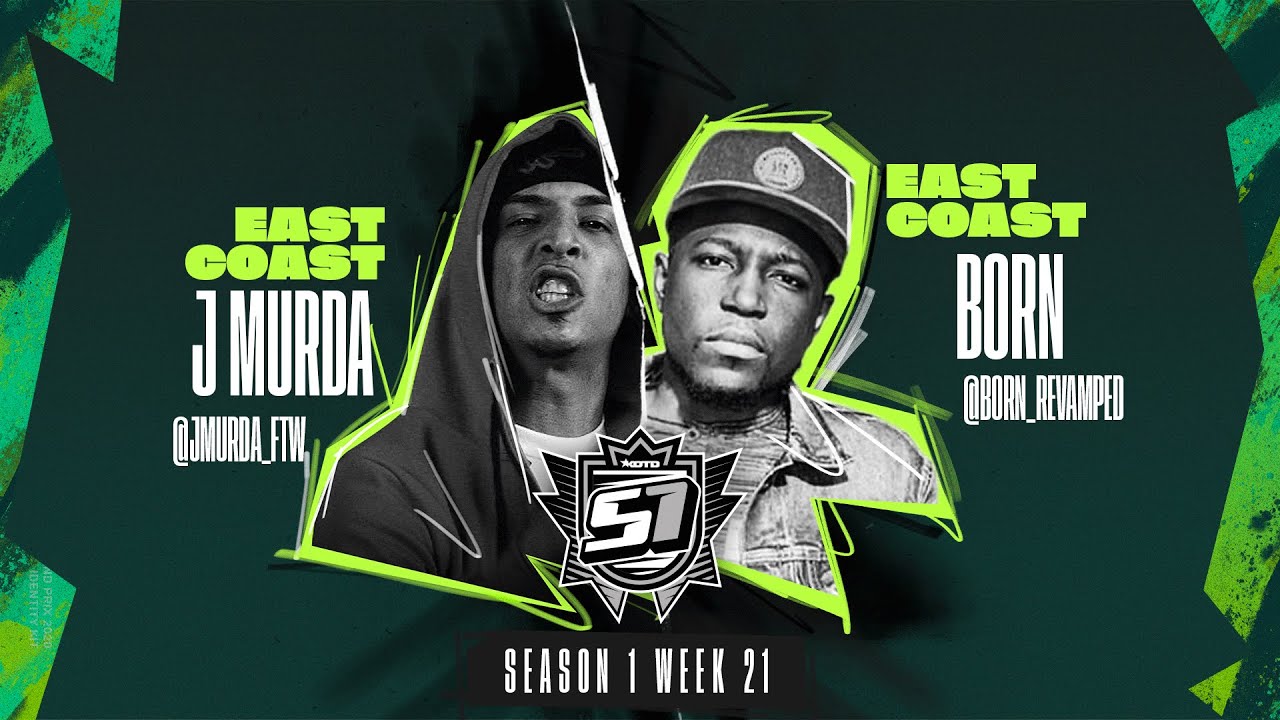 J Murda vs. Born | KOTD: King of the Dot | VerseTracker