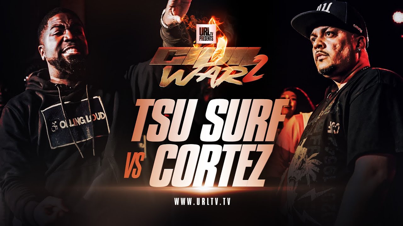 Tsu Surf vs. Cortez | URL: Ultimate Rap League | VerseTracker