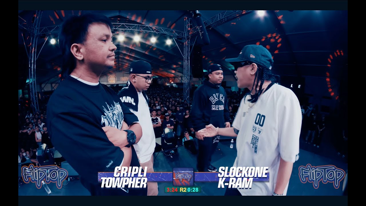 Cripli & Towpher vs. K-Ram & SlockOne | FlipTop | VerseTracker