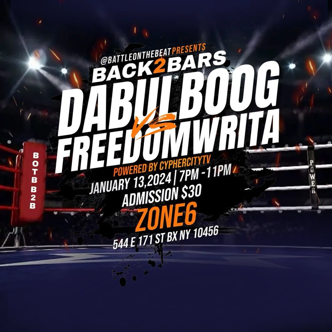 Back 2 Bars 2024 - BattleOnTheBeat | Battle Rap Event | VerseTracker