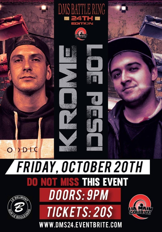 DMS Battle Ring 24 - DMS Battle Ring | Battle Rap Event | VerseTracker