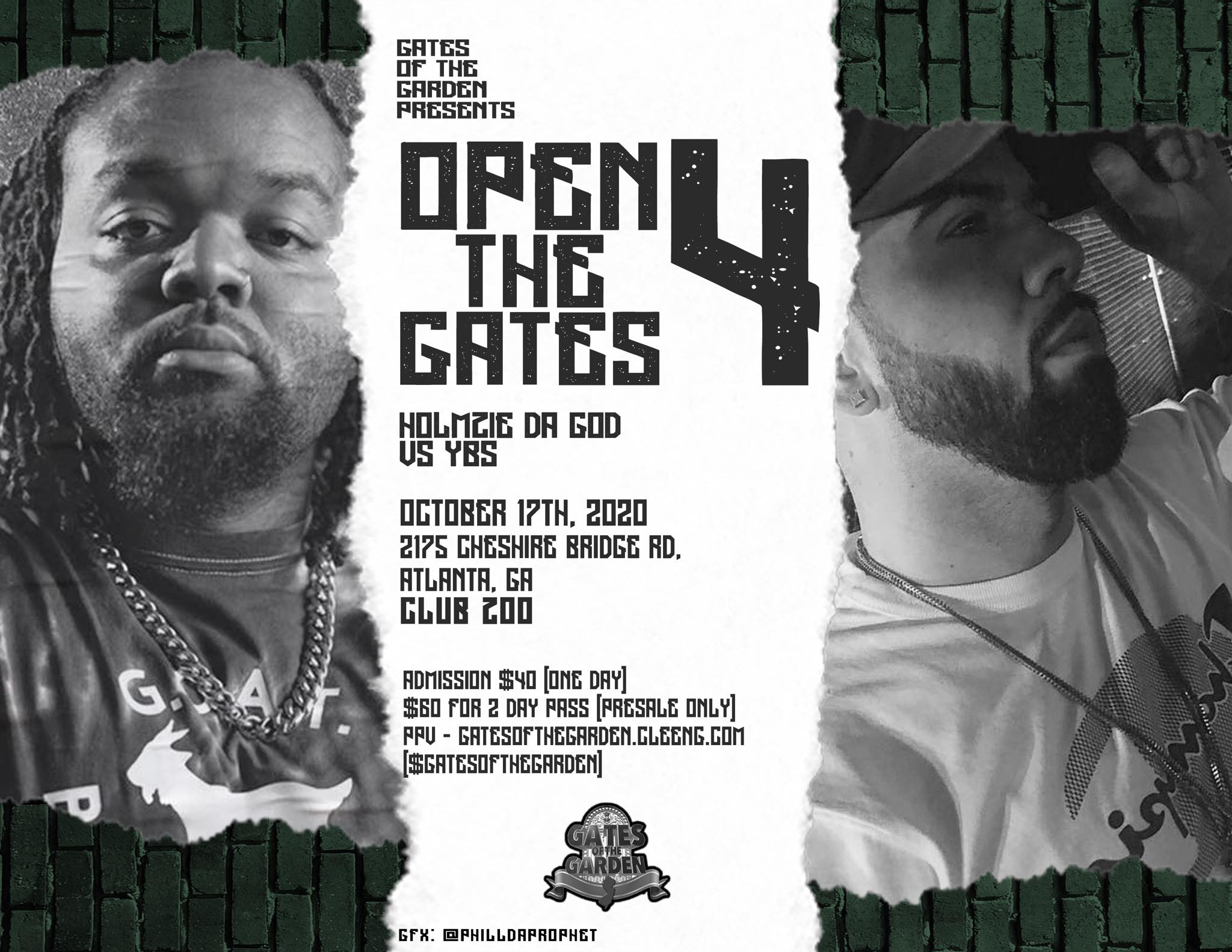 Open the Gates 4 - Gates of the Garden | Battle Rap Event | VerseTracker