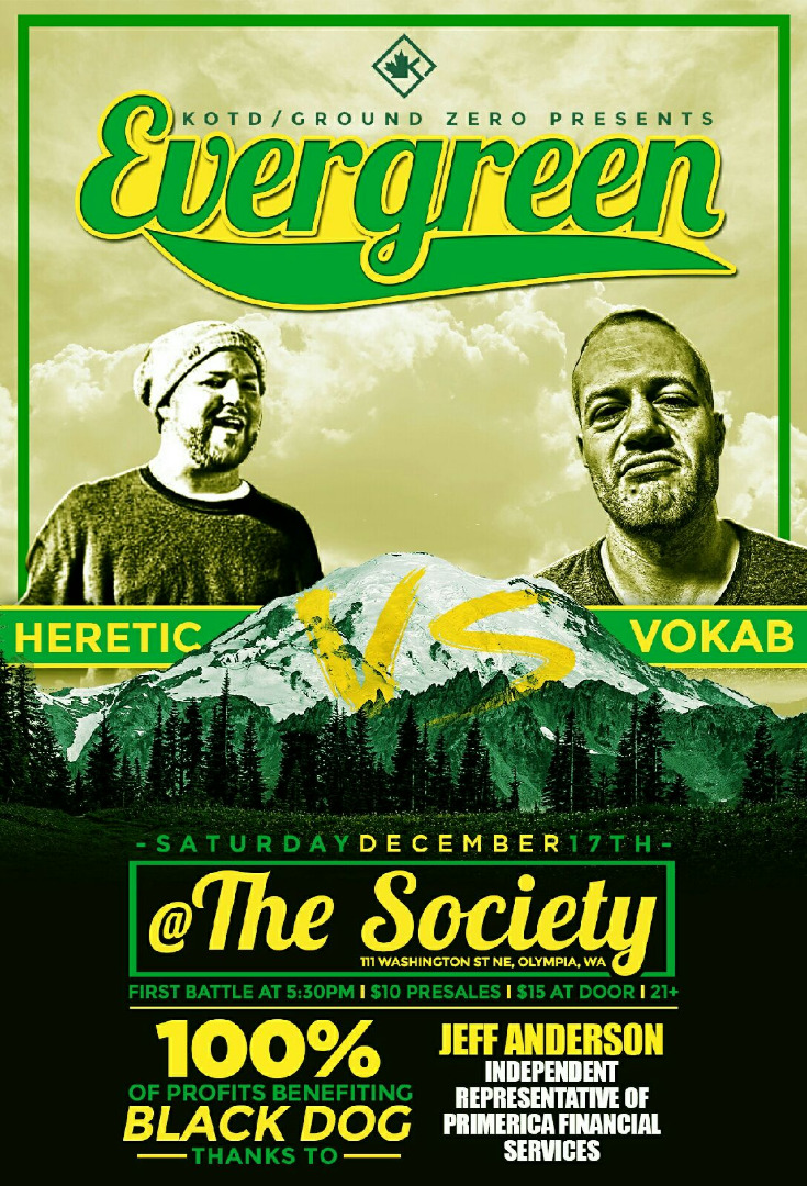 Evergreen - Ground Zero Battles | Battle Rap Event | VerseTracker
