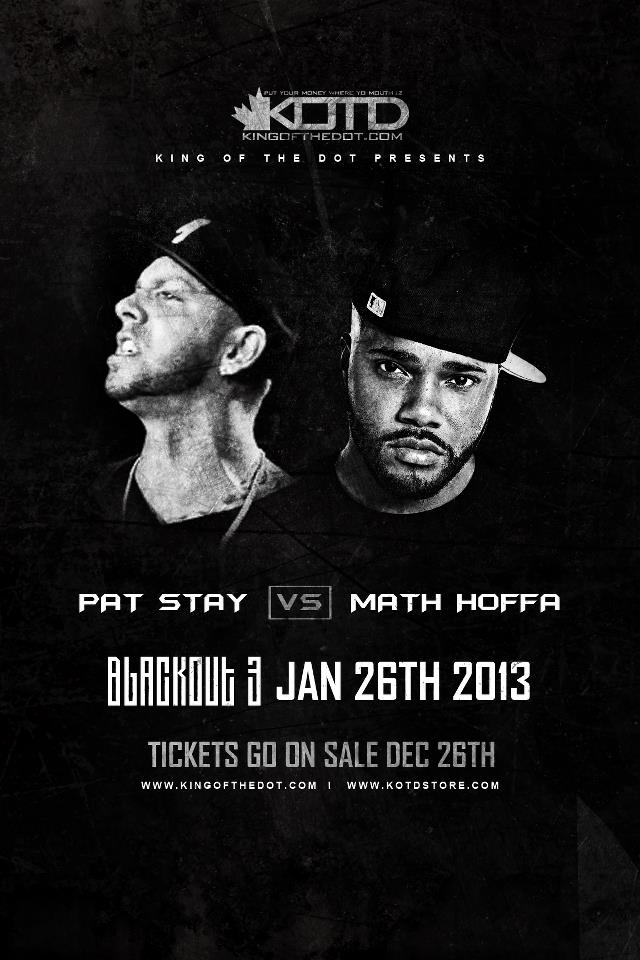 Blackout 3 - KOTD: King of the Dot | Battle Rap Event | VerseTracker