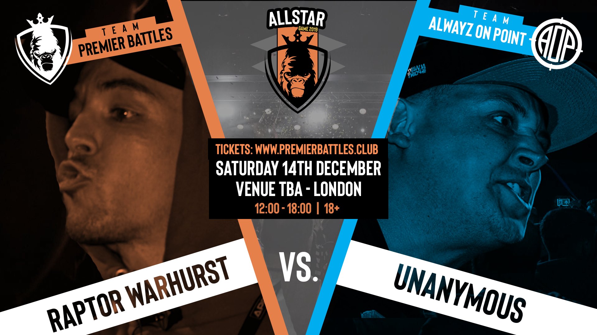 Premier Battles Allstar Game 2019 - Premier Battles | Battle Rap Event | VerseTracker