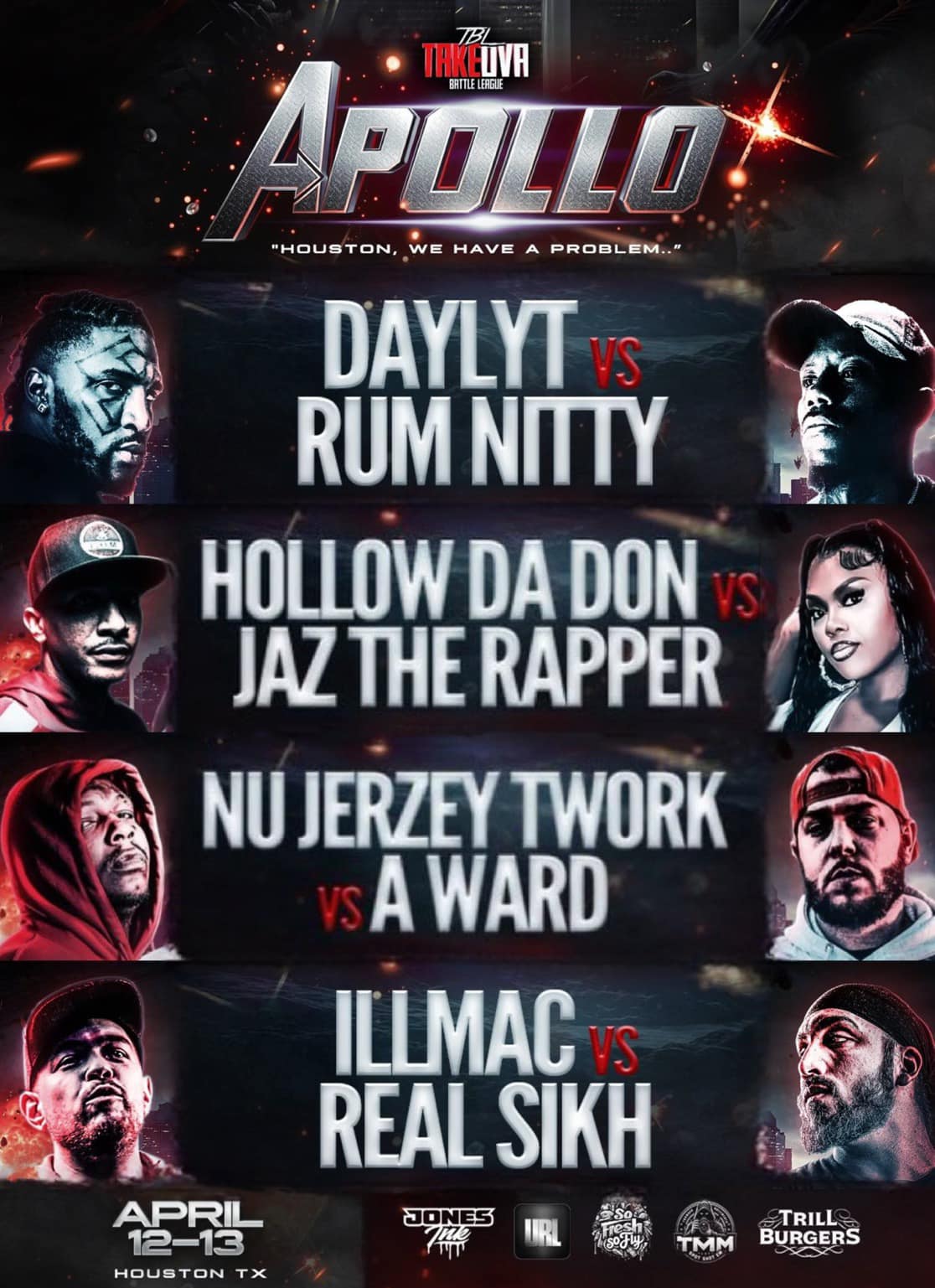 Apollo - TakeOva Battle League | Battle Rap Event | VerseTracker