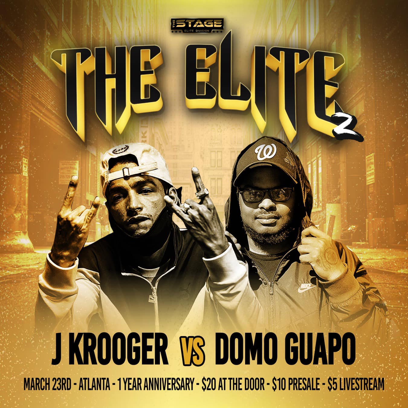 The Elite 2 - The Stage | Battle Rap Event | VerseTracker