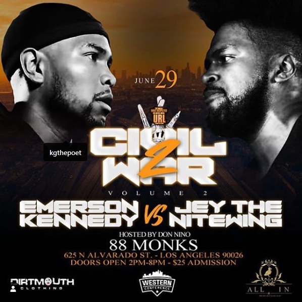 Civil War 2: Volume 2 - URL: Ultimate Rap League | Battle Rap Event ...