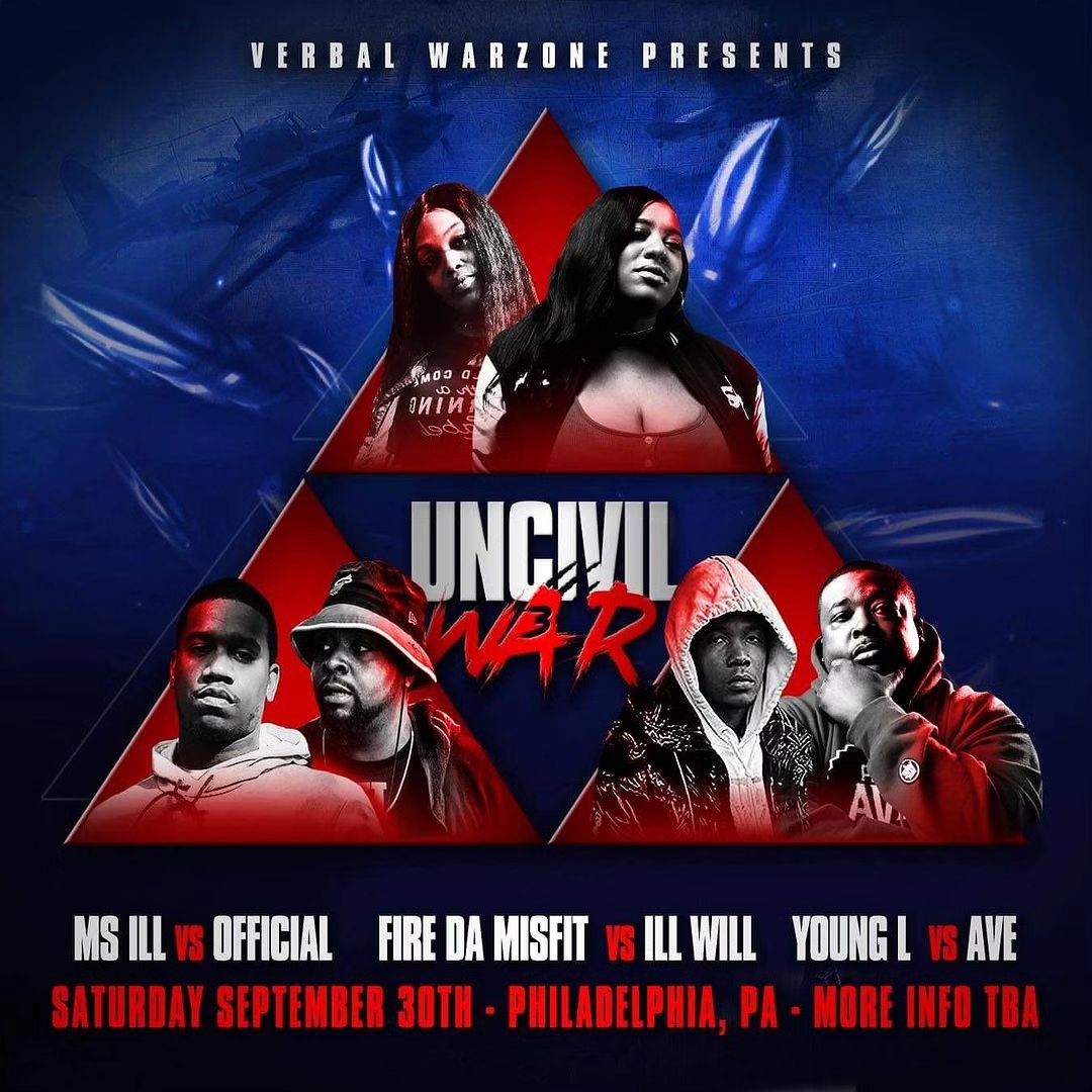 Uncivil War 3 - Verbal War Zone | Battle Rap Event | VerseTracker