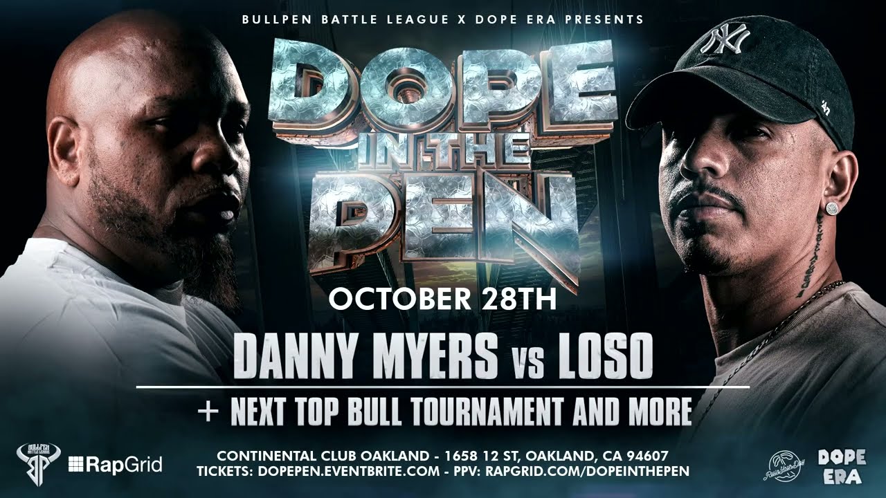 Danny Myers vs. Loso Announced for BullPen's Dope in the Pen | VerseTracker