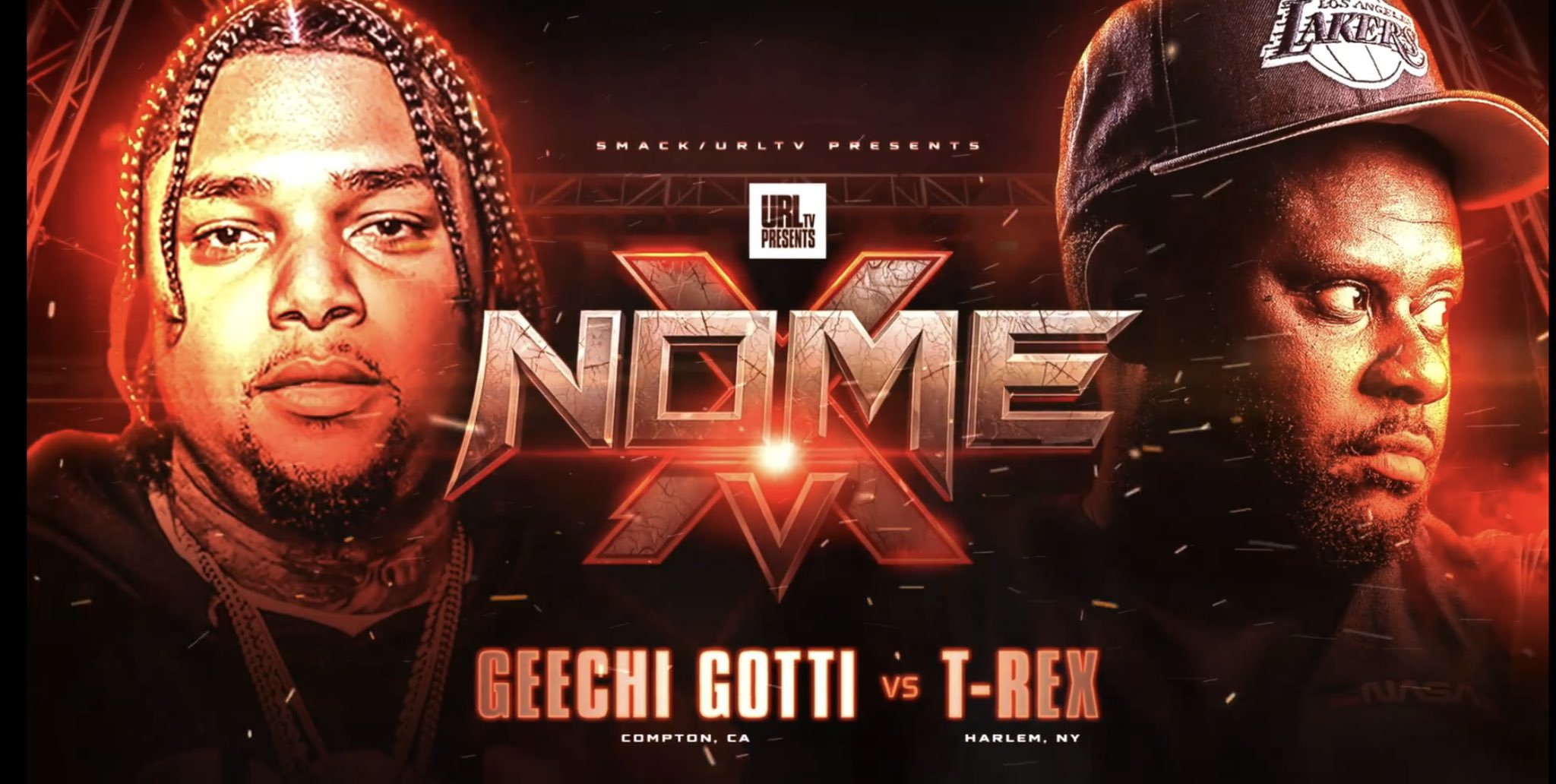 Geechi Gotti vs. T-Rex Announced for URL's NOME XV | VerseTracker