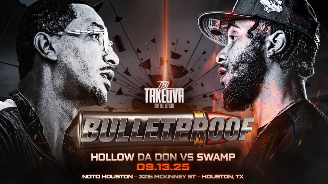 Hollow Da Don vs. Swamp Announced for TakeOva's Bulletproof Event ...